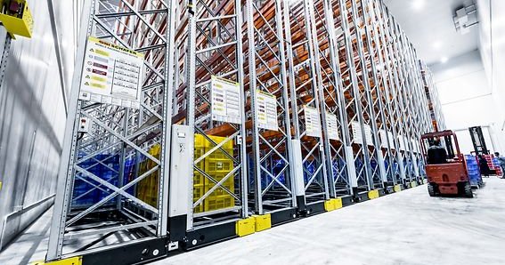 AGV Solution for Mobile racking | DS Automotion