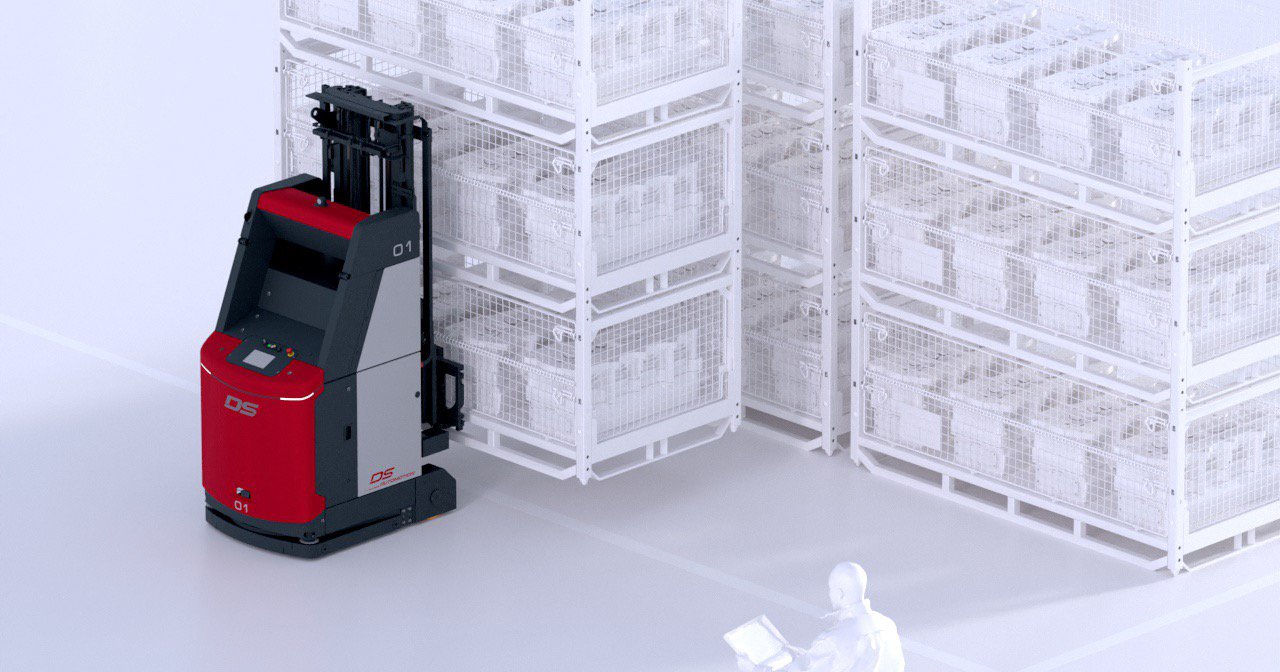 AGV Solution for Large and special load carriers | DS Automotion